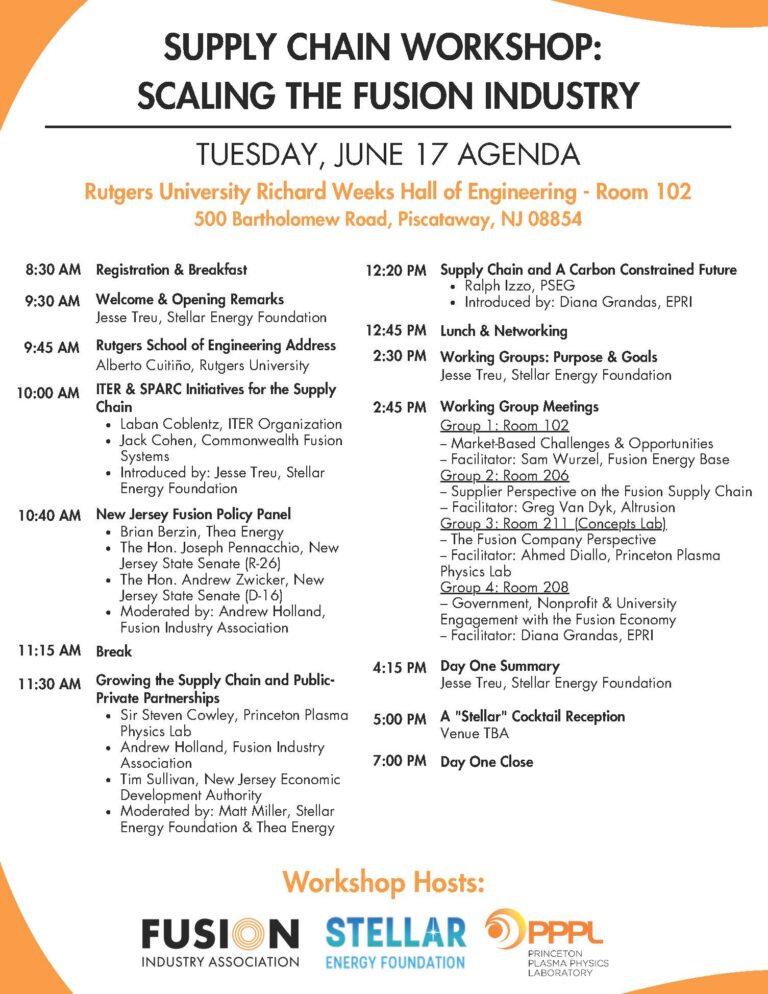 June 2025 Supply Chain Meeting – Stellar Energy Foundation